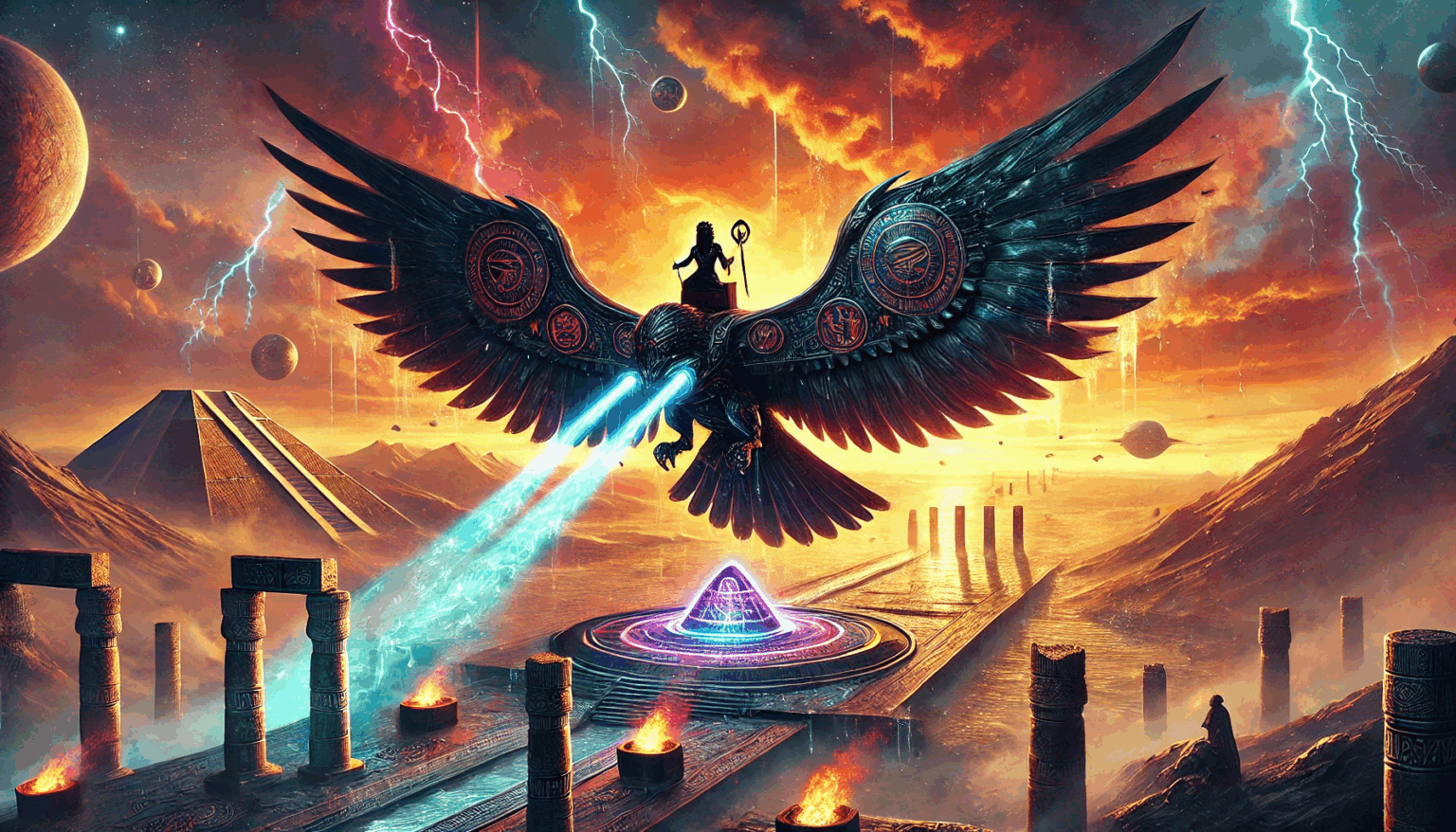 NUCLEAR SHADOWS: WHEN ENLIL’S BOMBS TURNED EARTH TO ASH—AND LEFT MARDUK ...