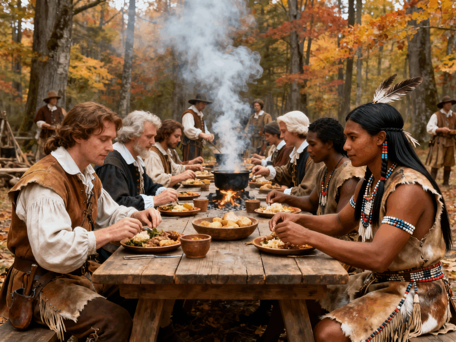 THE FIRST THANKSGIVING (1621): – Dragon at the End of Time